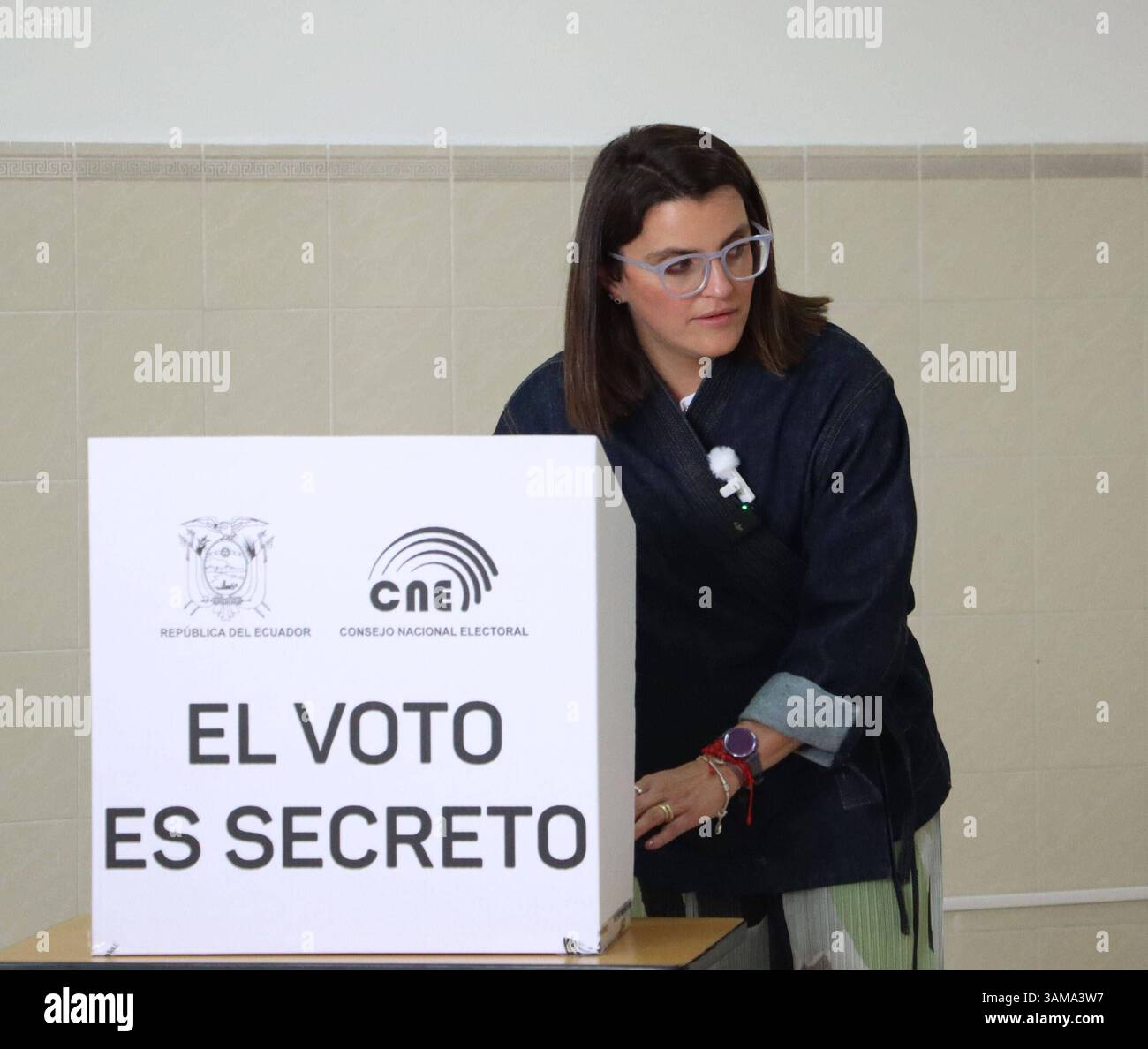 MARIA JOSE PINTO SECOND ROUND Quito, Sunday, April 13, 2025 Maria JosÃ ...