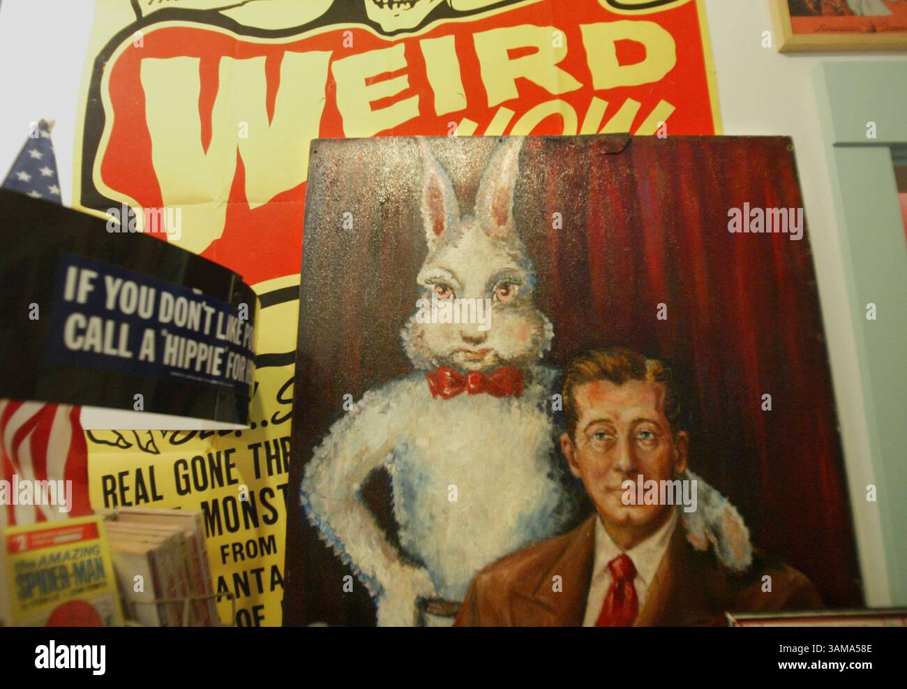 June 19, 2007 - U.S. - The ''Harvey'' inspired painting of a tall ...