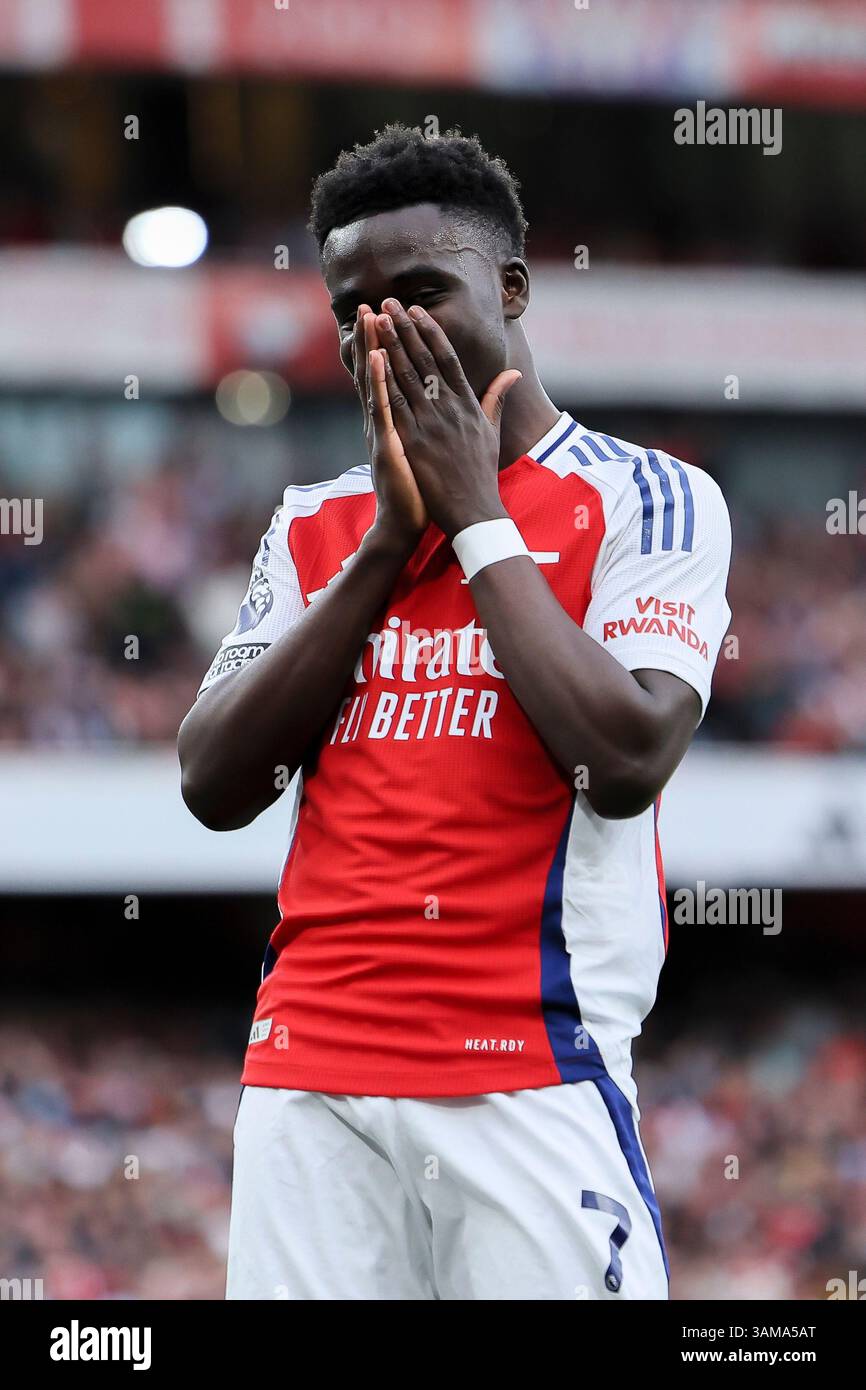 12th April 2025; Emirates Stadium, London, England; Premier League ...