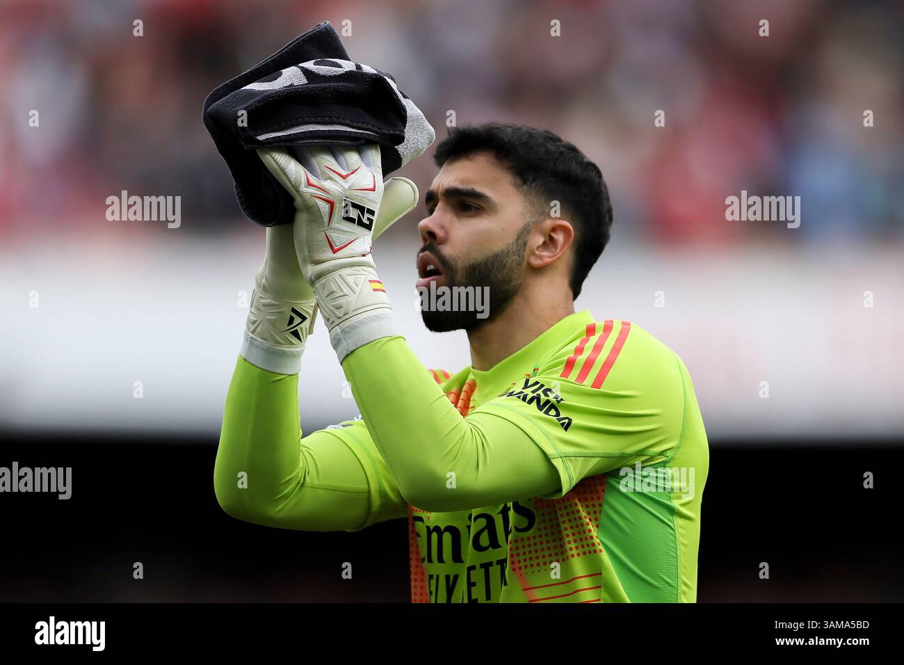 Emirates Stadium, London, UK. 12th Apr, 2025. Premier League Football ...