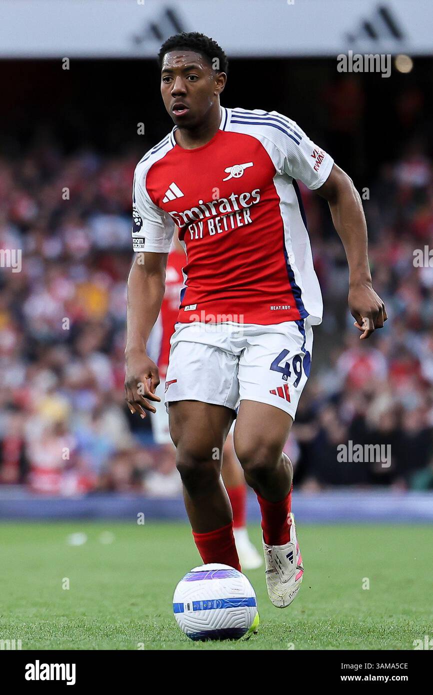 Emirates Stadium, London, UK. 12th Apr, 2025. Premier League Football ...