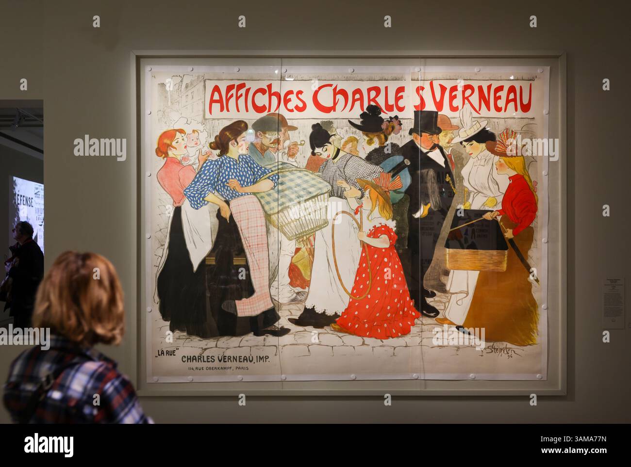 Paris, France - March 20, 2025: The exhibition at The Musée d'Orsay ...