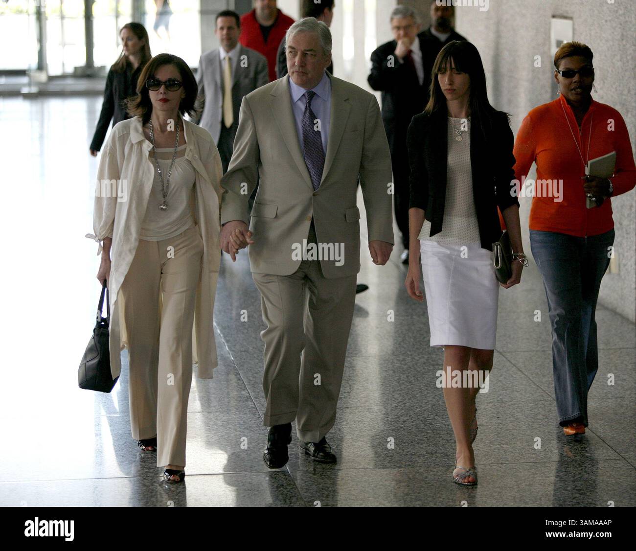 July 13, 2007 - U.S. - Conrad Black and his wife, Barbara Amiel Black ...