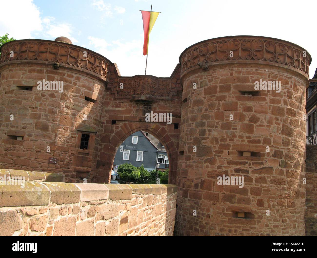 July 17, 2007 - U.S. - The Jerusalem Gate in Buedingen, Germany ...