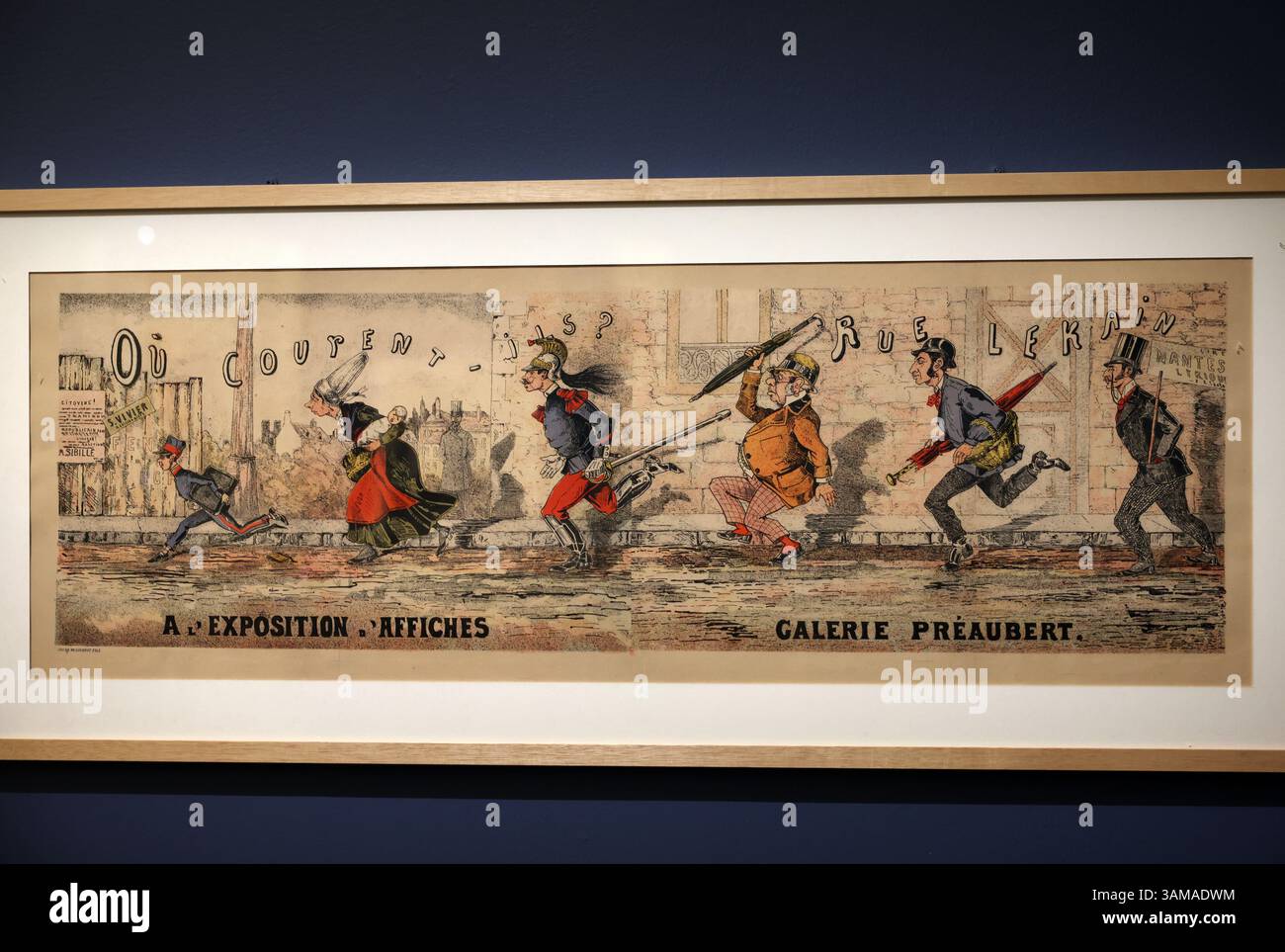 Paris, France - March 20, 2025: The exhibition at The Musée d'Orsay ...