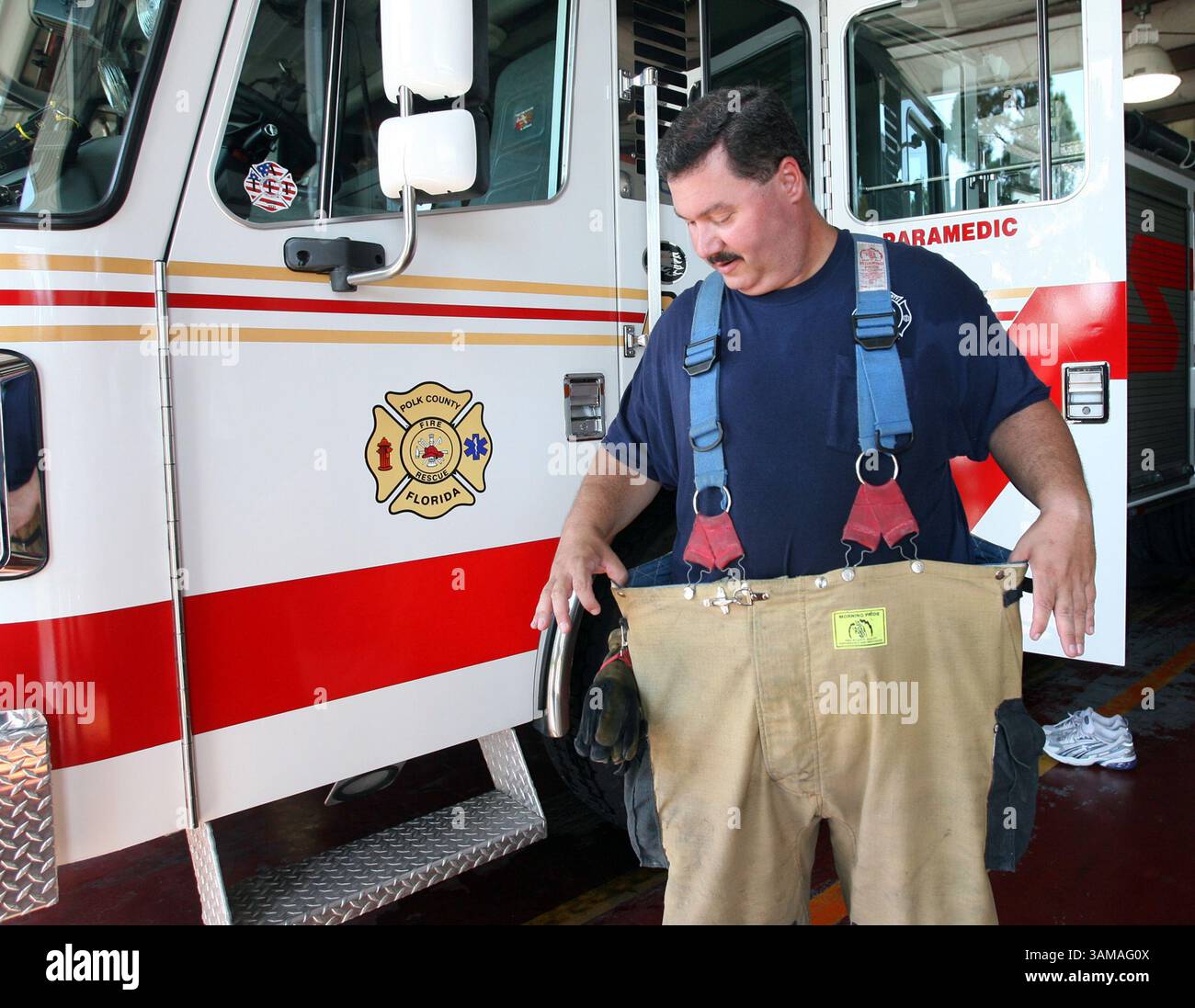 July 16, 2007 - U.S. - Polk County firefighter Scott Cooper has lost ...
