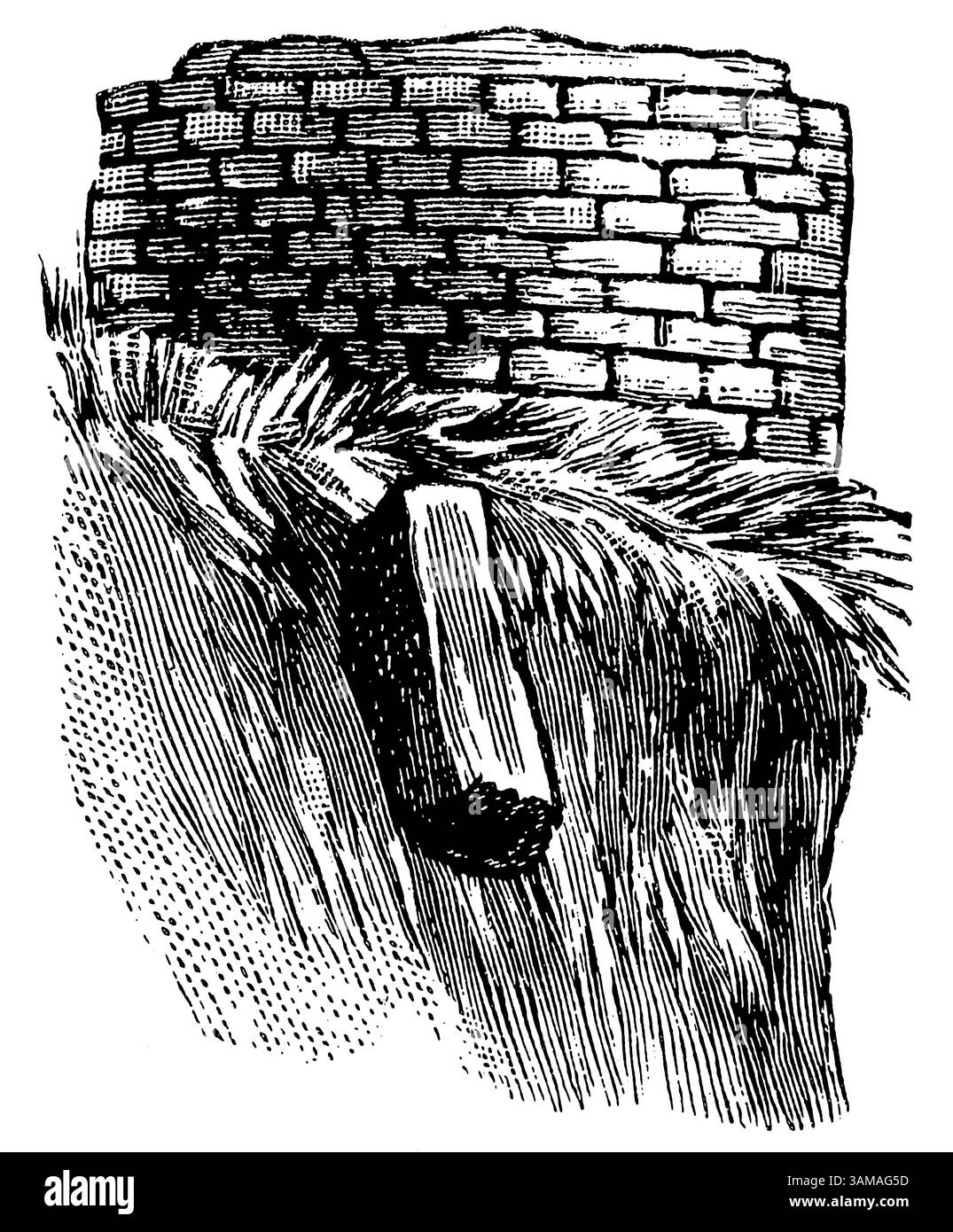 North African tomb structure (Chouche), Algeria. African culture and ...