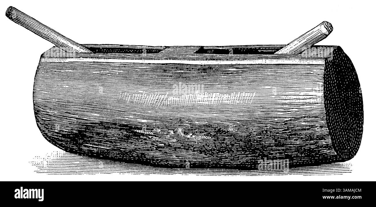 Talking drum of the Duala, Cameroon. African culture and antiquities ...