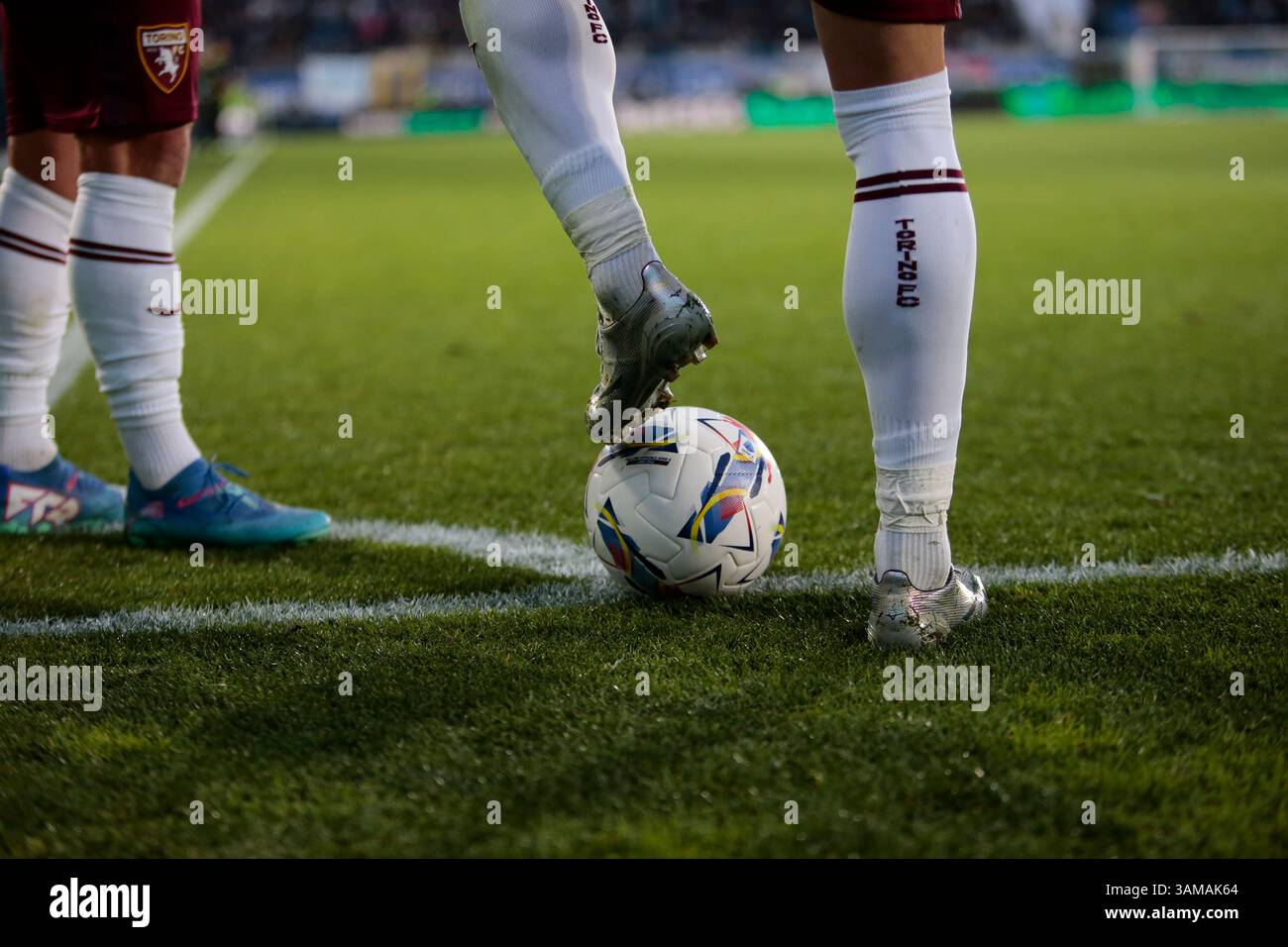 Como, Italy. 13th Apr, 2025. during the Italian Serie A 2024/25 season ...