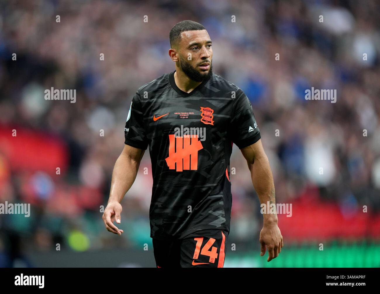 Birmingham City's Keshi Anderson during the Vertu Trophy Final at ...