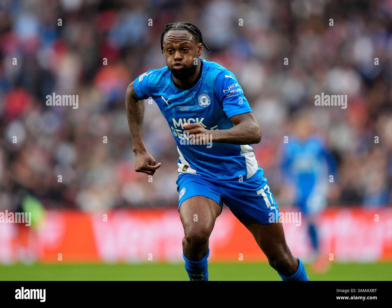 Peterborough United's Ricky-Jade Jones during the Vertu Trophy Final at ...