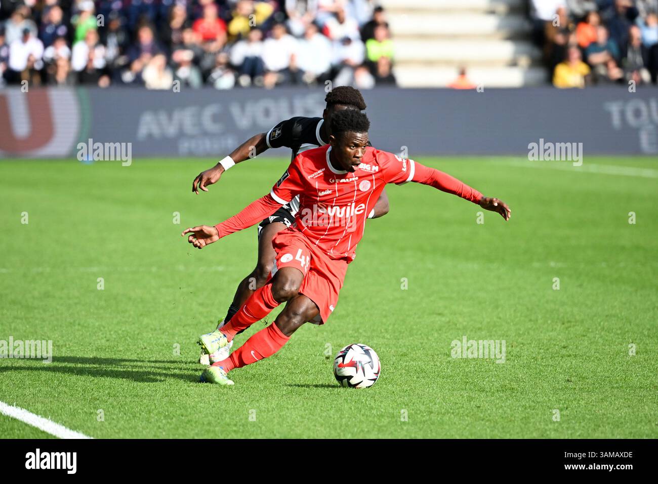 49 Wilfried Chancy NDOLLO BILLE (mhsc) during the Ligue 1 McDonald's ...