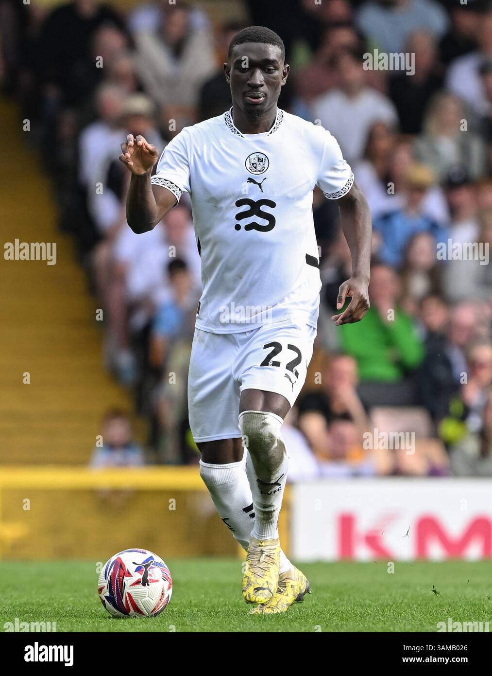 Port Vale's Jesse Debrah during the Sky Bet League Two match at Vale ...