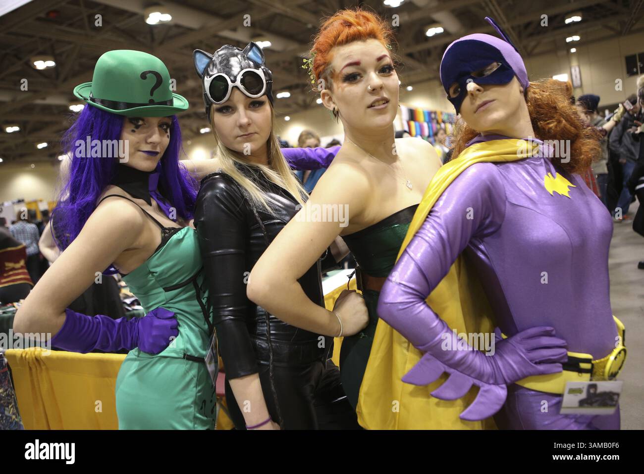 March 7, 2014 - ON, Canada - The Moffat girls dressed as their ...