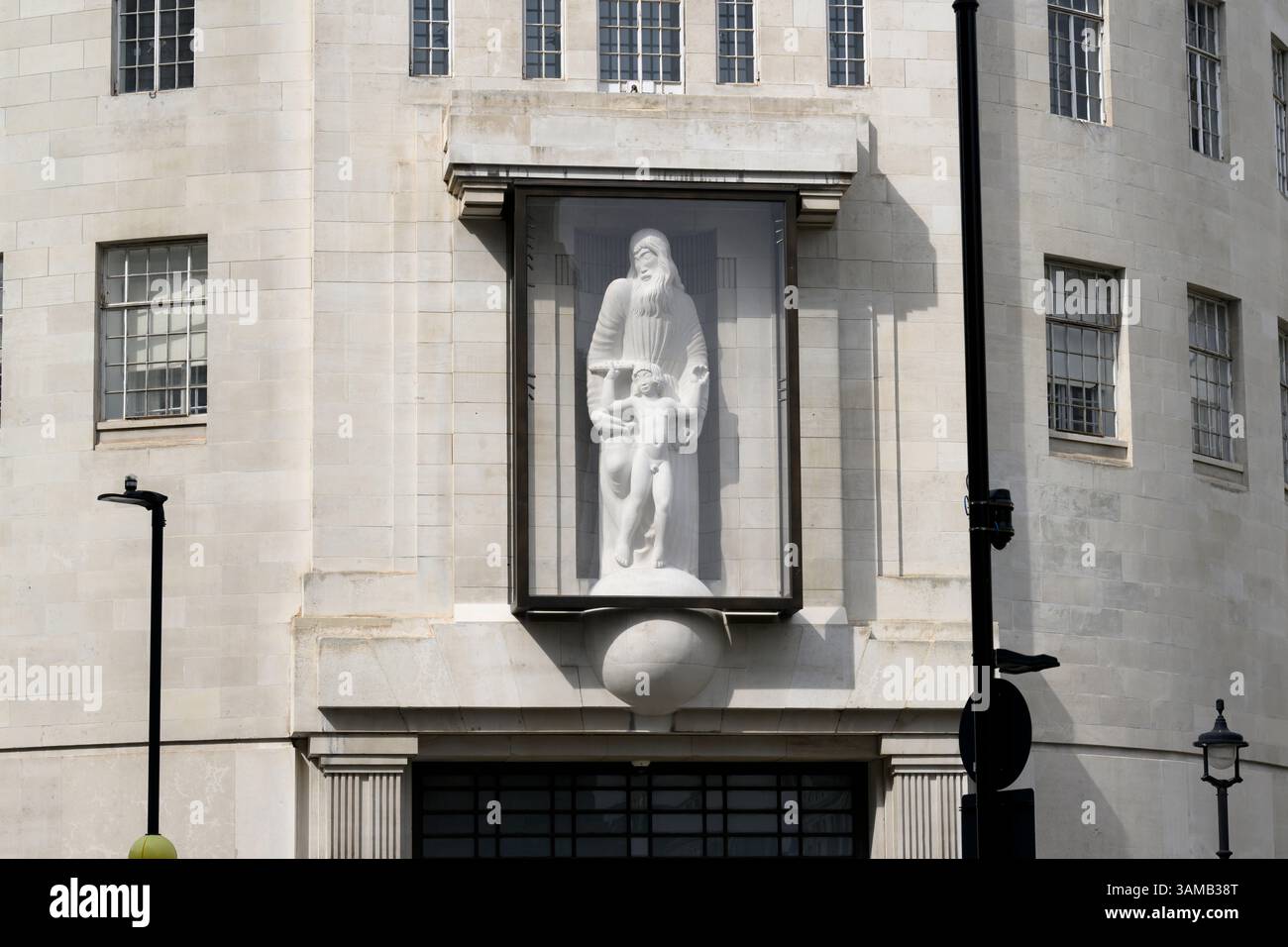 The newly restored sculpture of Prospero and Ariel is now protected ...