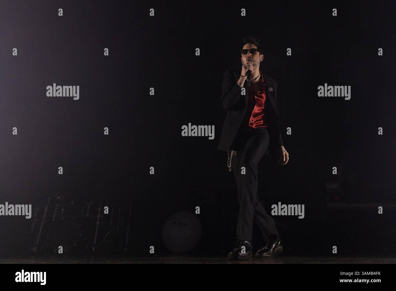 Madison, USA. 12th Apr, 2025. Rapper G-Eazy (Gerald Gillum) at The ...