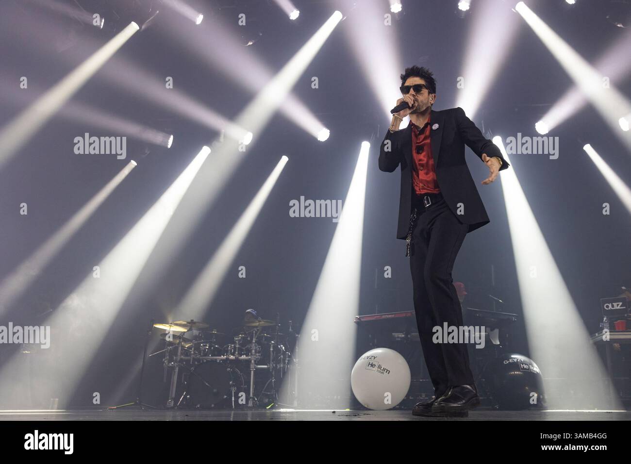 Madison, USA. 12th Apr, 2025. Rapper G-Eazy (Gerald Gillum) at The ...