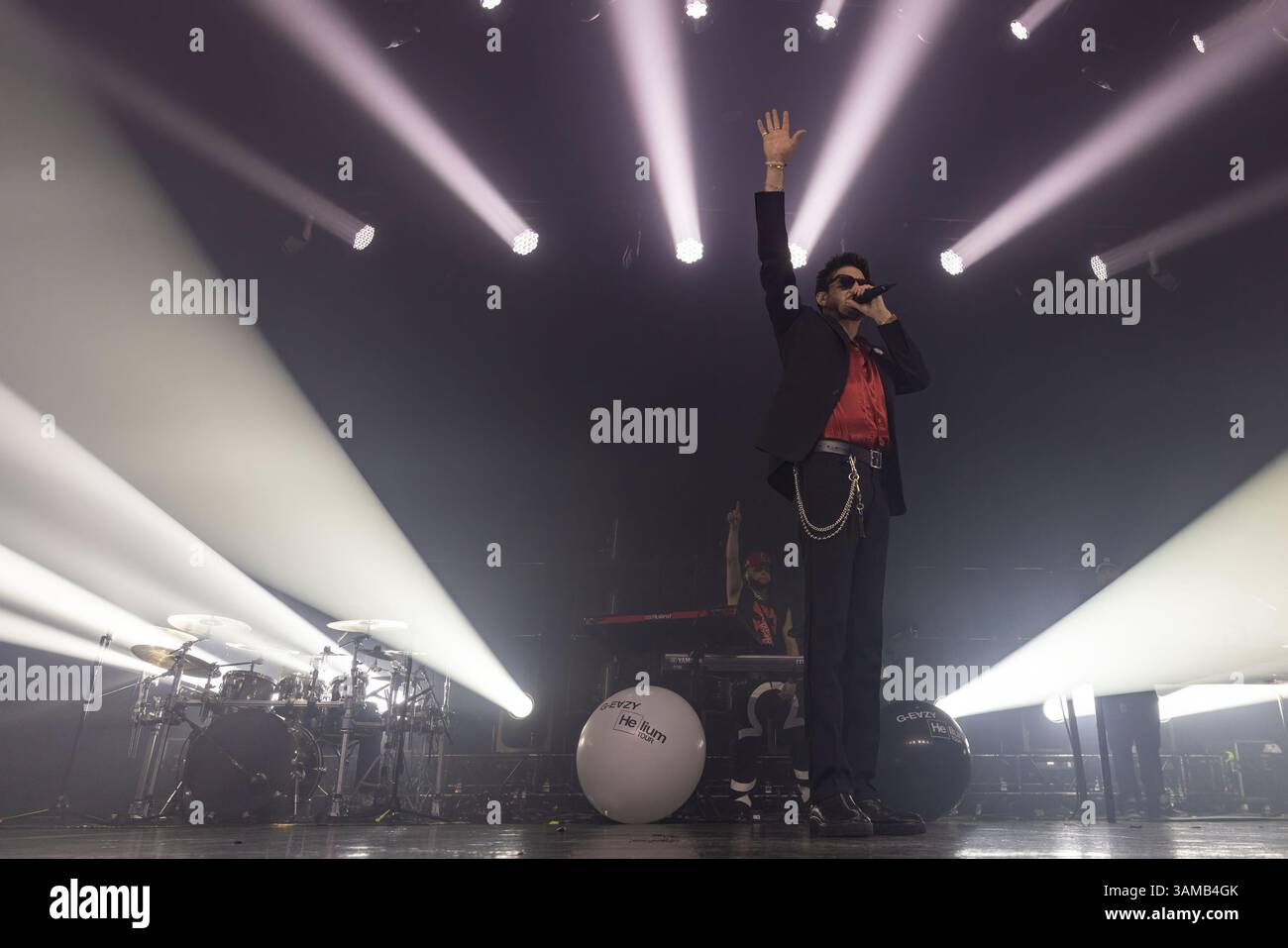 Madison, USA. 12th Apr, 2025. Rapper G-Eazy (Gerald Gillum) at The ...