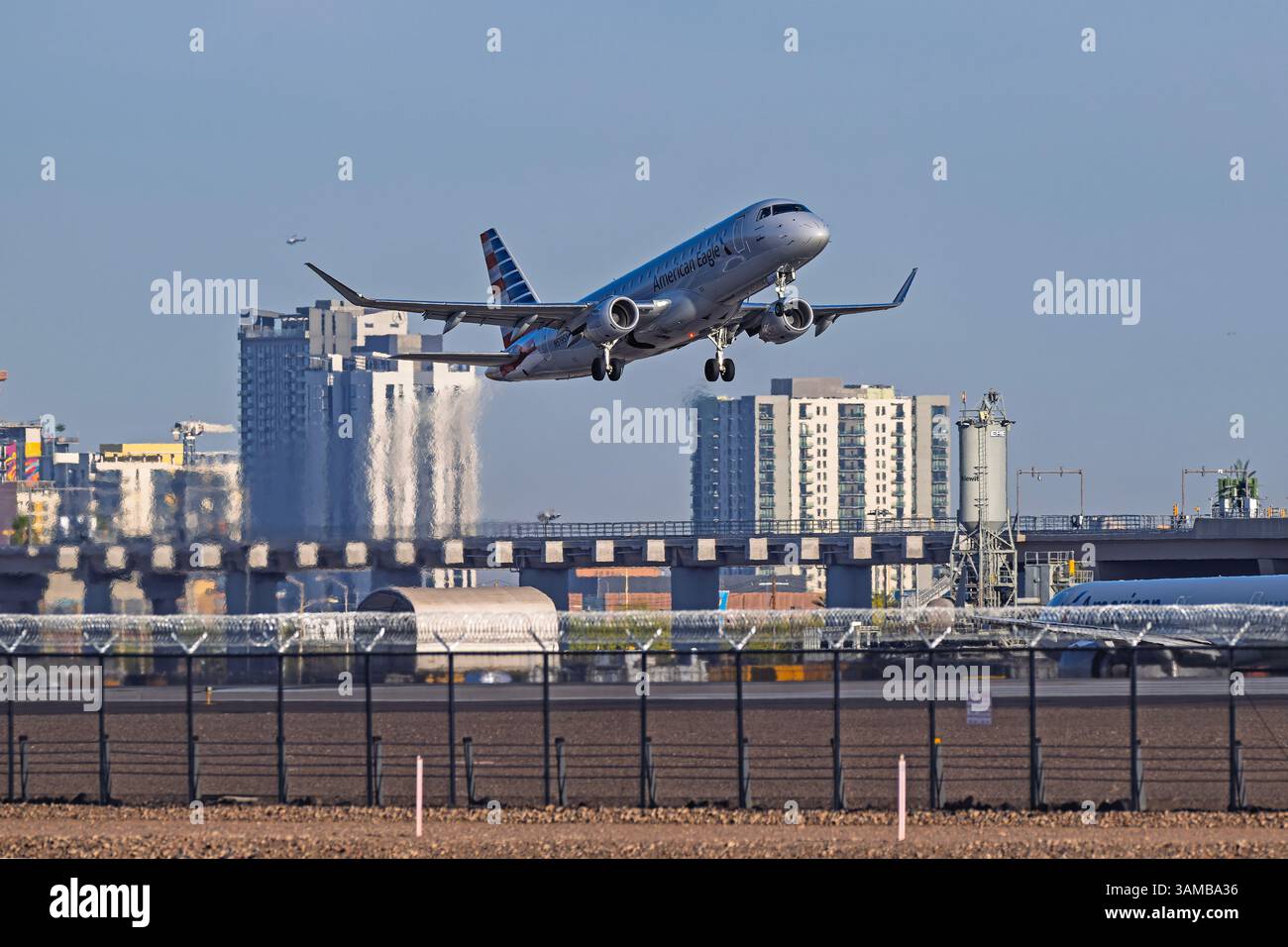 Sky Harbor Intl. Airport 4-12-2025 Phoenix AZ, USA American Eagle ...