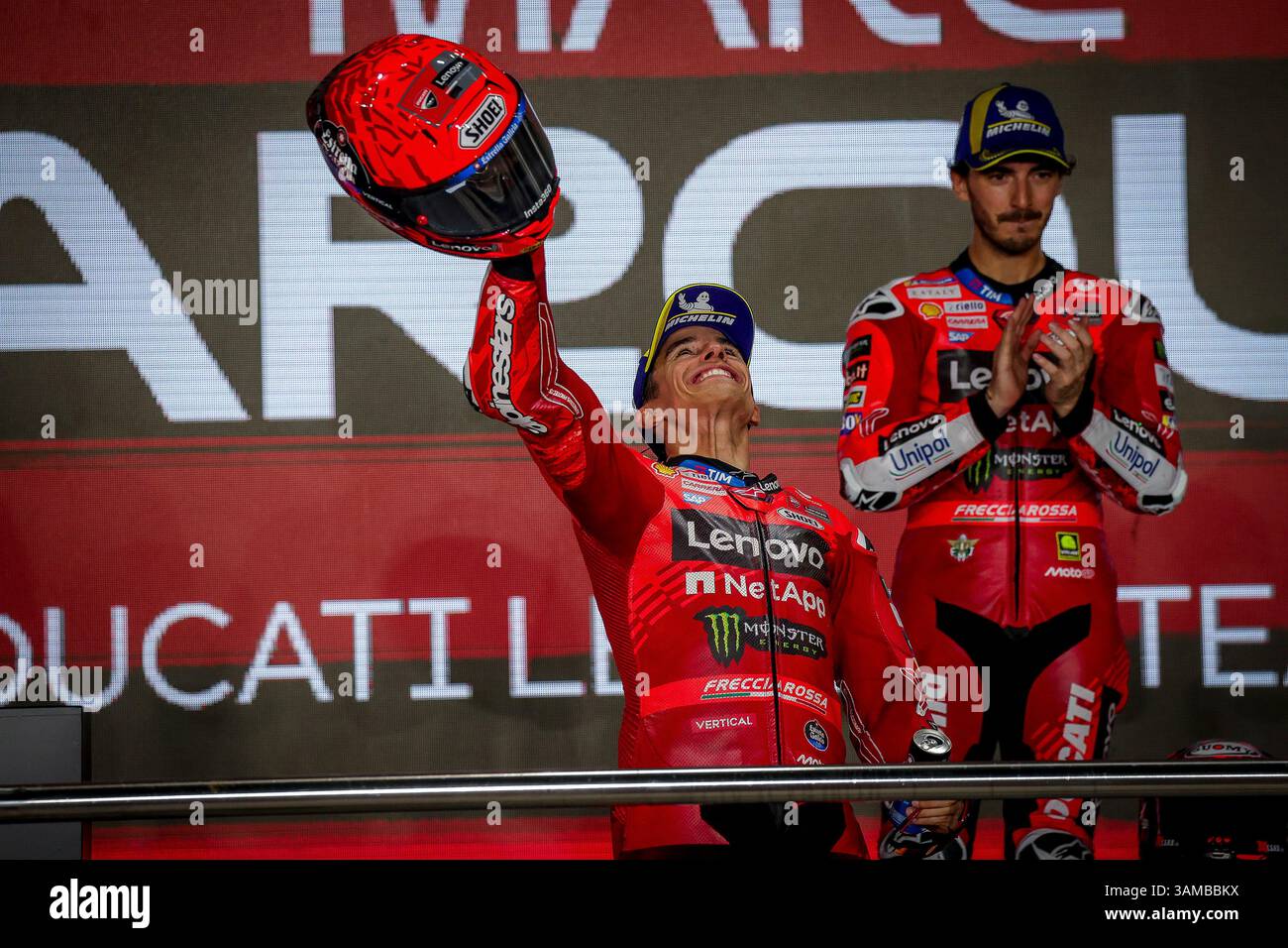 Lusail, Qatar. 08th Mar, 2024. MARQUEZ Marc (spa), Ducati Lenovo Team ...
