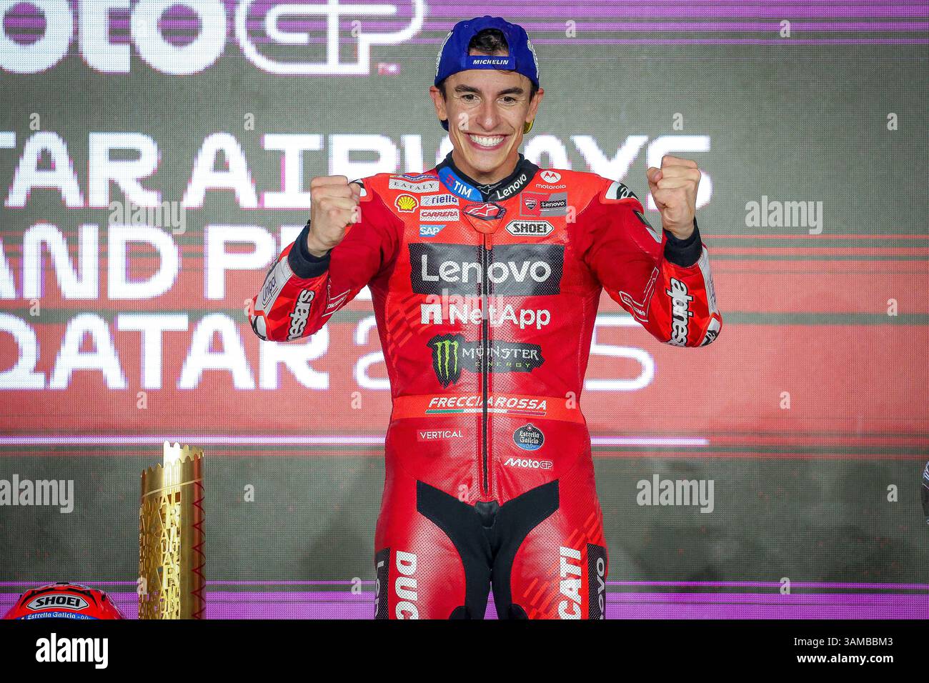 Lusail, Qatar. 08th Mar, 2024. MARQUEZ Marc (spa), Ducati Lenovo Team ...