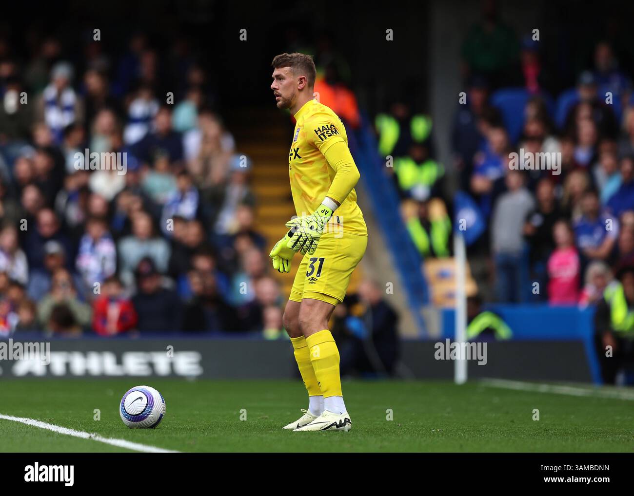 Stamford Bridge, Chelsea, London, UK. 13th Apr, 2025. Premier League ...