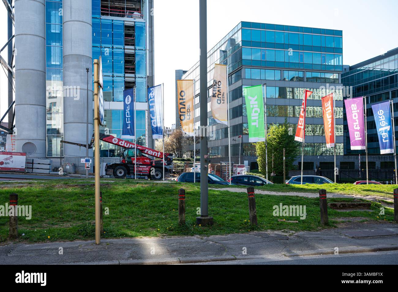 Logo of the broadcasting brands of RTBF, Actus, Auvio Kids, Tipik, La ...