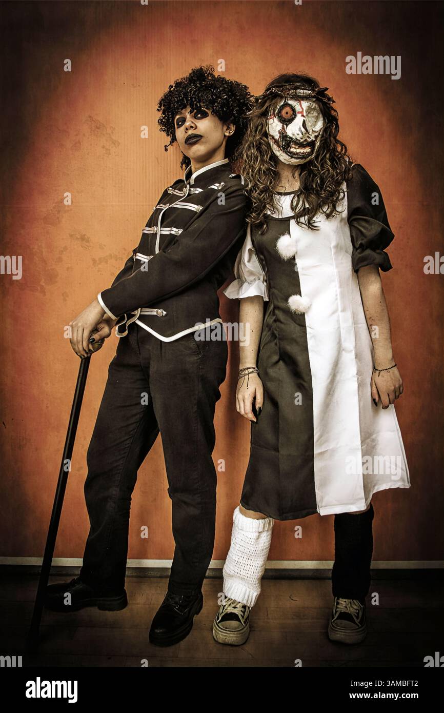 Italy Piedmont Torino Comics 2025 - Cosplayers - Victoria heyes and the ...