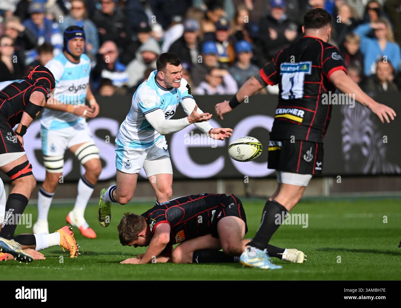 Bath, Somerset, England. 13th April 2025, The Recreation Ground, Bath ...