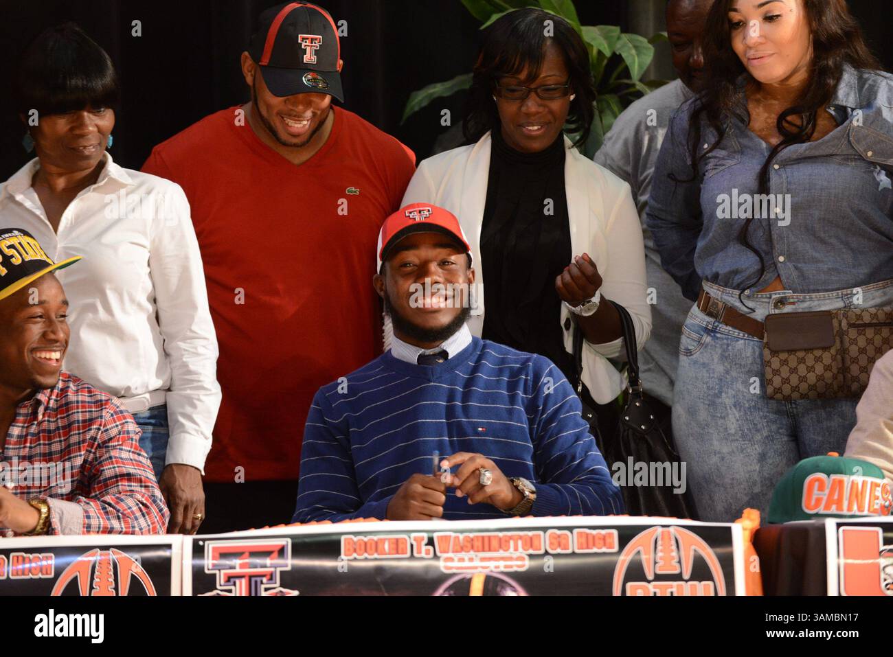 February 5, 2014: Nigel Bethel II from Booker T. Washington High School ...