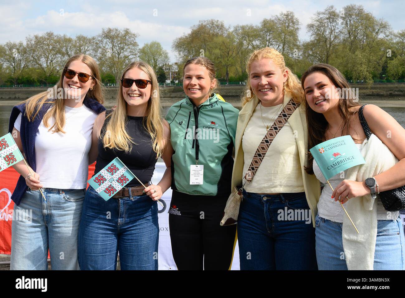 London, UK. 13 Apr 2025, London, UK. Becky Ashford of the Cambridge ...