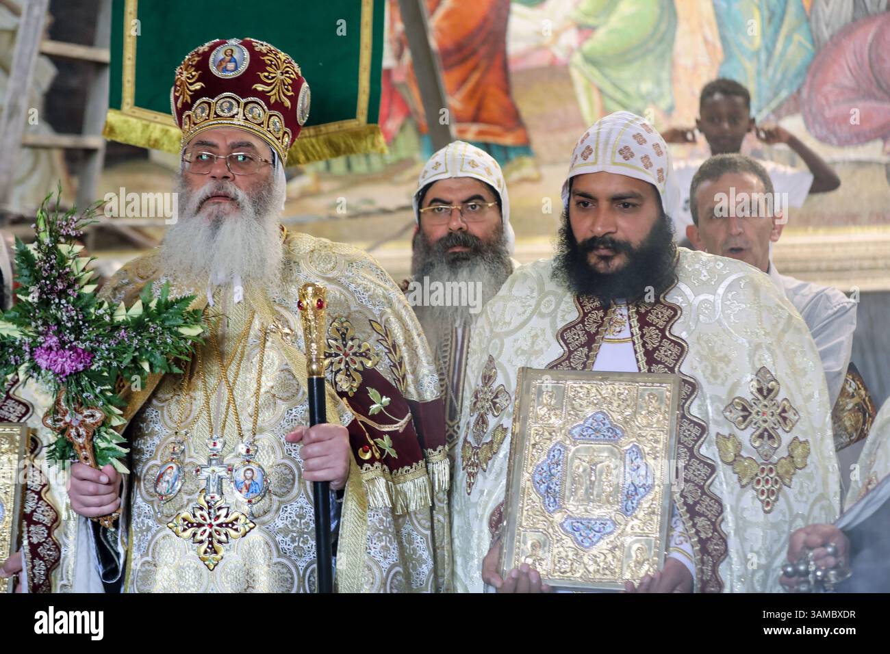 Jerusalem, Israel 13th April 2025 Coptic Orthodox Patriarch of ...