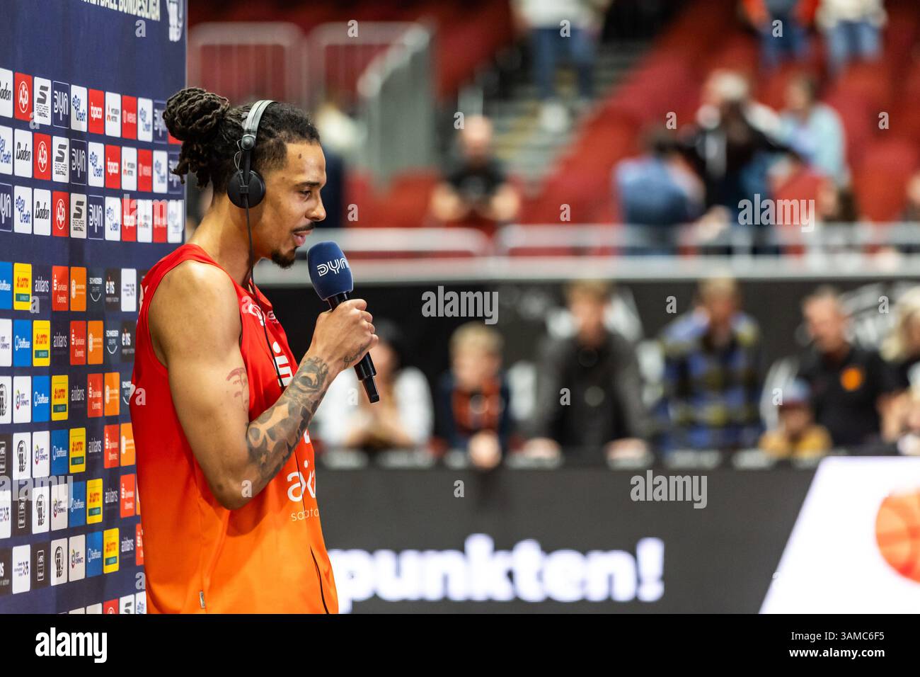 Kevin Yebo (Niners Chemnitz, No 53) im Interview GER, Niners Chemnitz ...