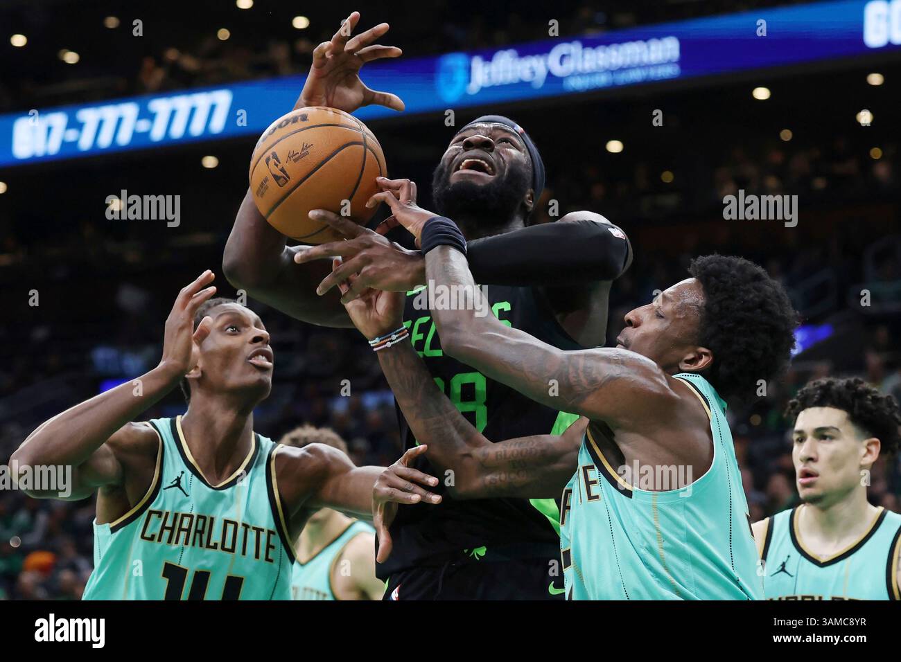 Boston Celtics' Neemias Queta (88) loses control of the ball against ...