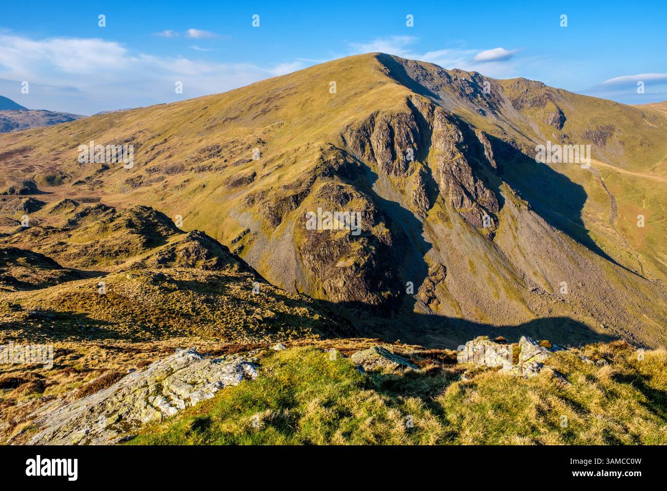 Dale Head in the Derwent Fells, Lake District National Park, Cumbria ...