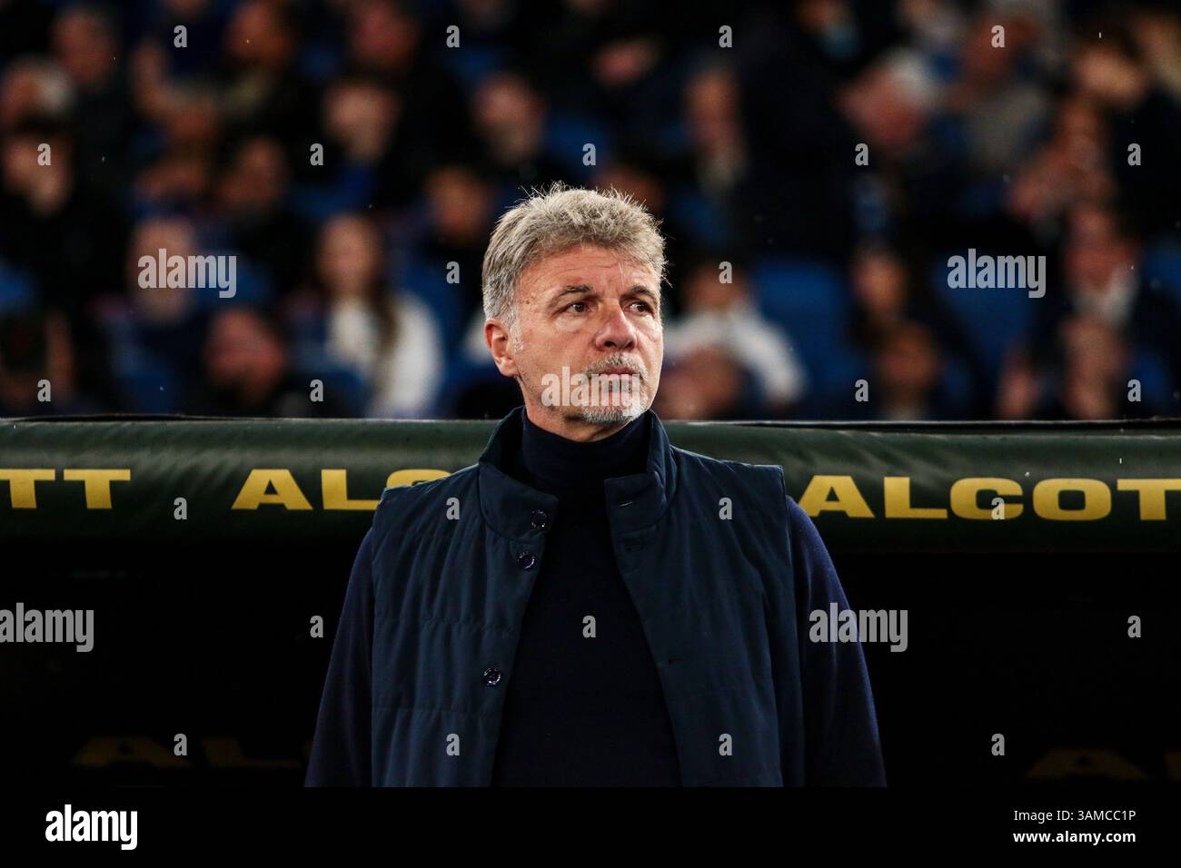 Marco Baroni coach of SS Lazio during SS Lazio vs AS Roma, Italian ...