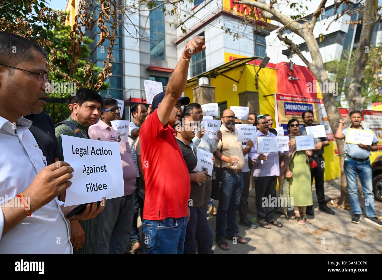 NOIDA, INDIA - APRIL 13: FIITJEE reopened its Noida center after remaining shut for three months ...