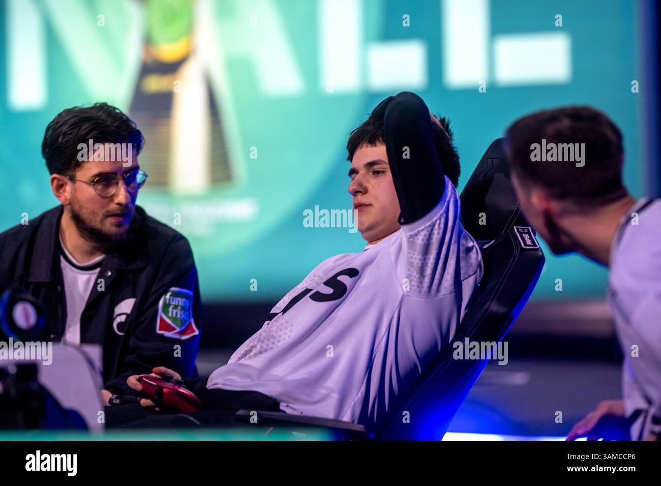 Frankfurt, Deutschland. 13th Apr, 2025. Eldos (FOKUS Clan X Delay ...