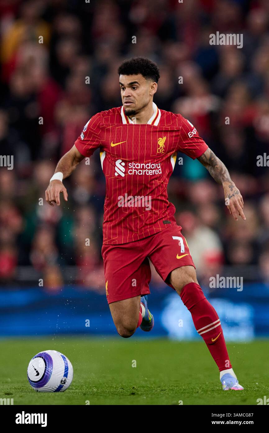 Everton liverpool 2025 2 april hi-res stock photography and images - Alamy