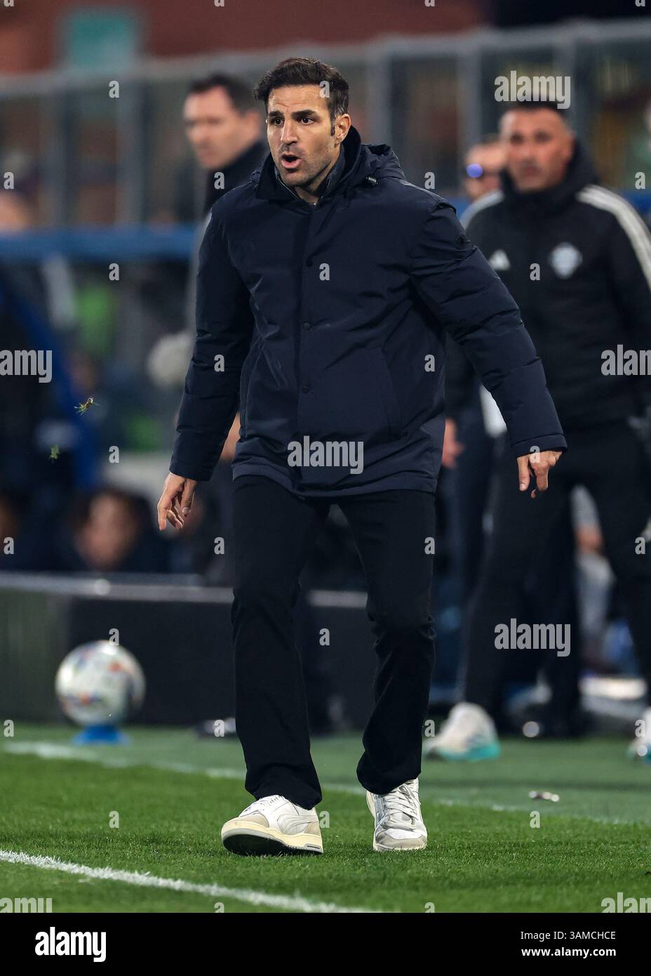 Como, Italy. 13th Apr, 2025. Cesc Fabregas Head coach of Como 1907 ...
