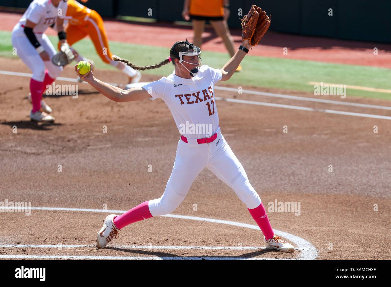 AUSTIN, TX - APRIL 13: Texas starting pitcher/relief pitcher Teagan ...