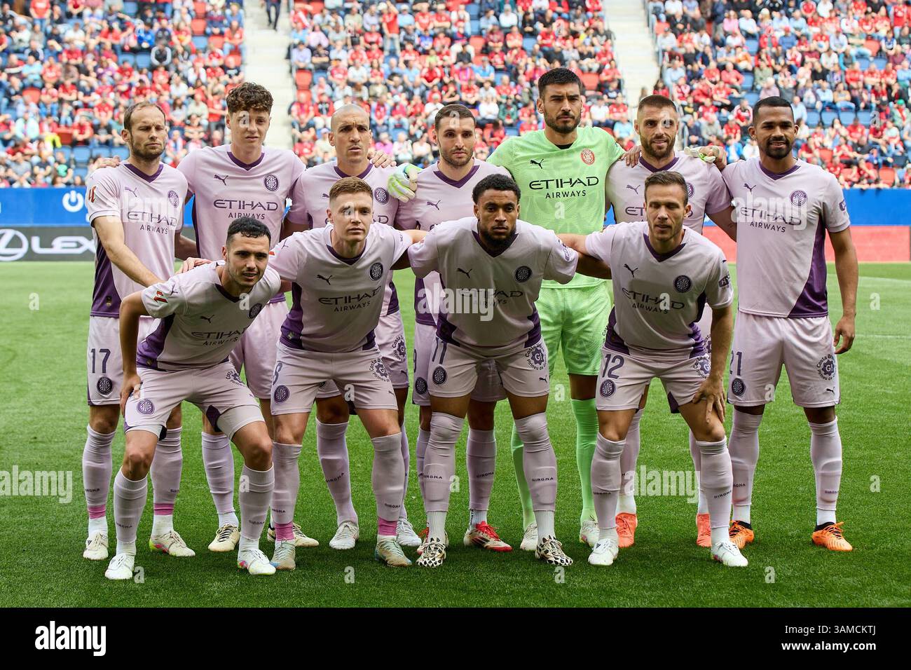 Pamplona, Spain. 13th Apr, 2025. Sports. Football/Soccer.Football match ...