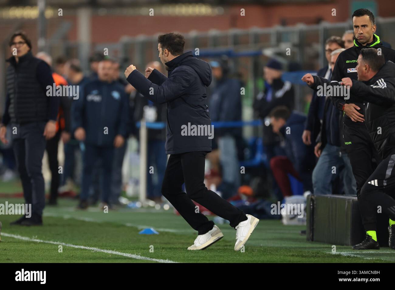 Como, Italy. 13th Apr, 2025. Cesc Fabregas Head coach of Como 1907 ...