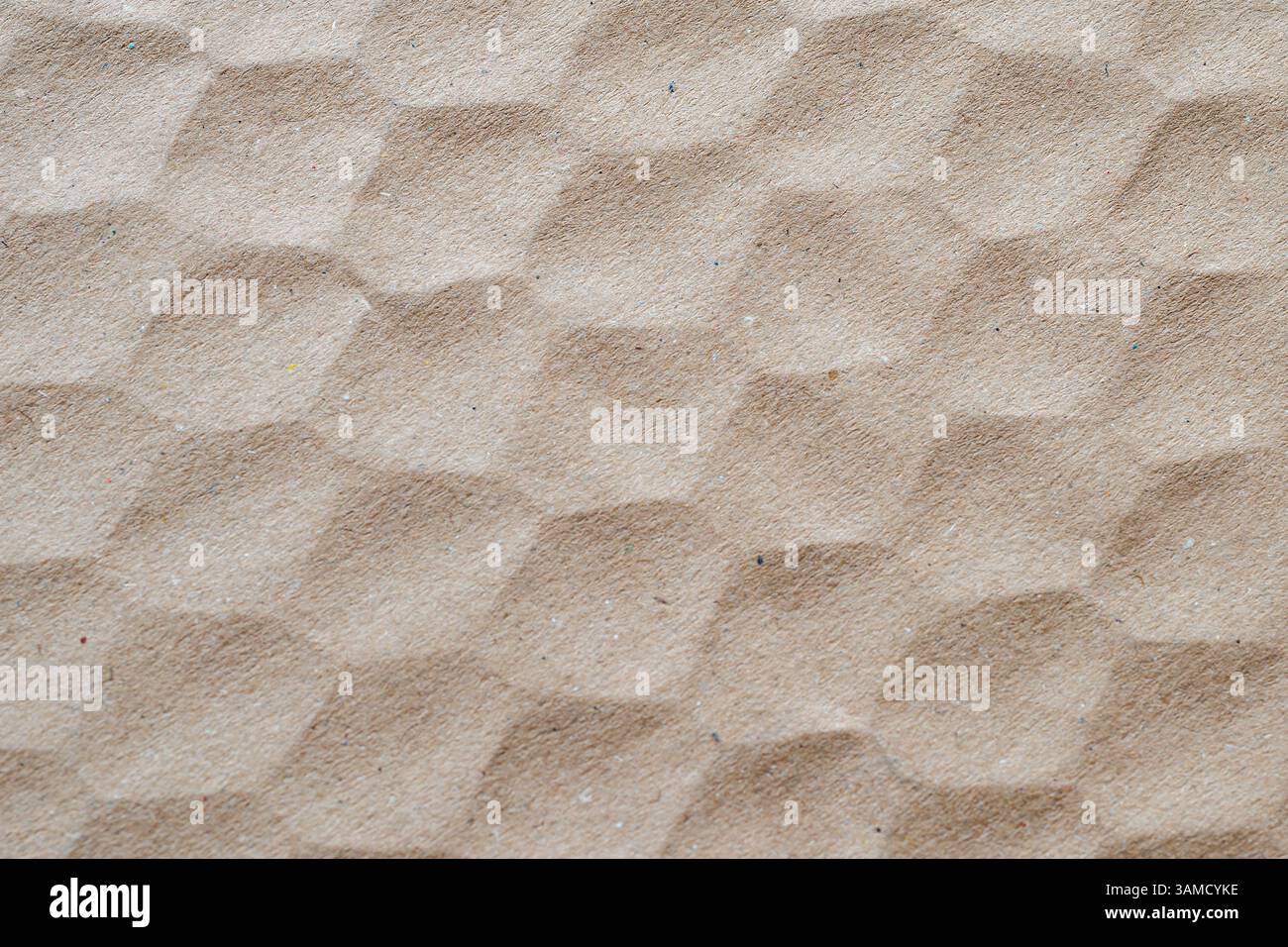 Packaging cardboard paper with structural pattern Stock Photo - Alamy