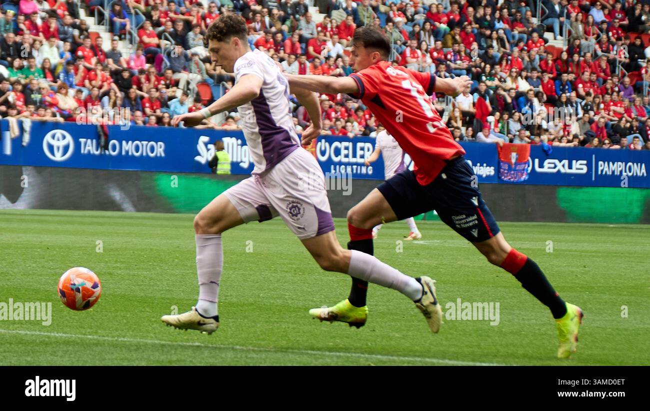 Pamplona, Spain. 13th Apr, 2025. Sports. Football/Soccer.Ladislav ...