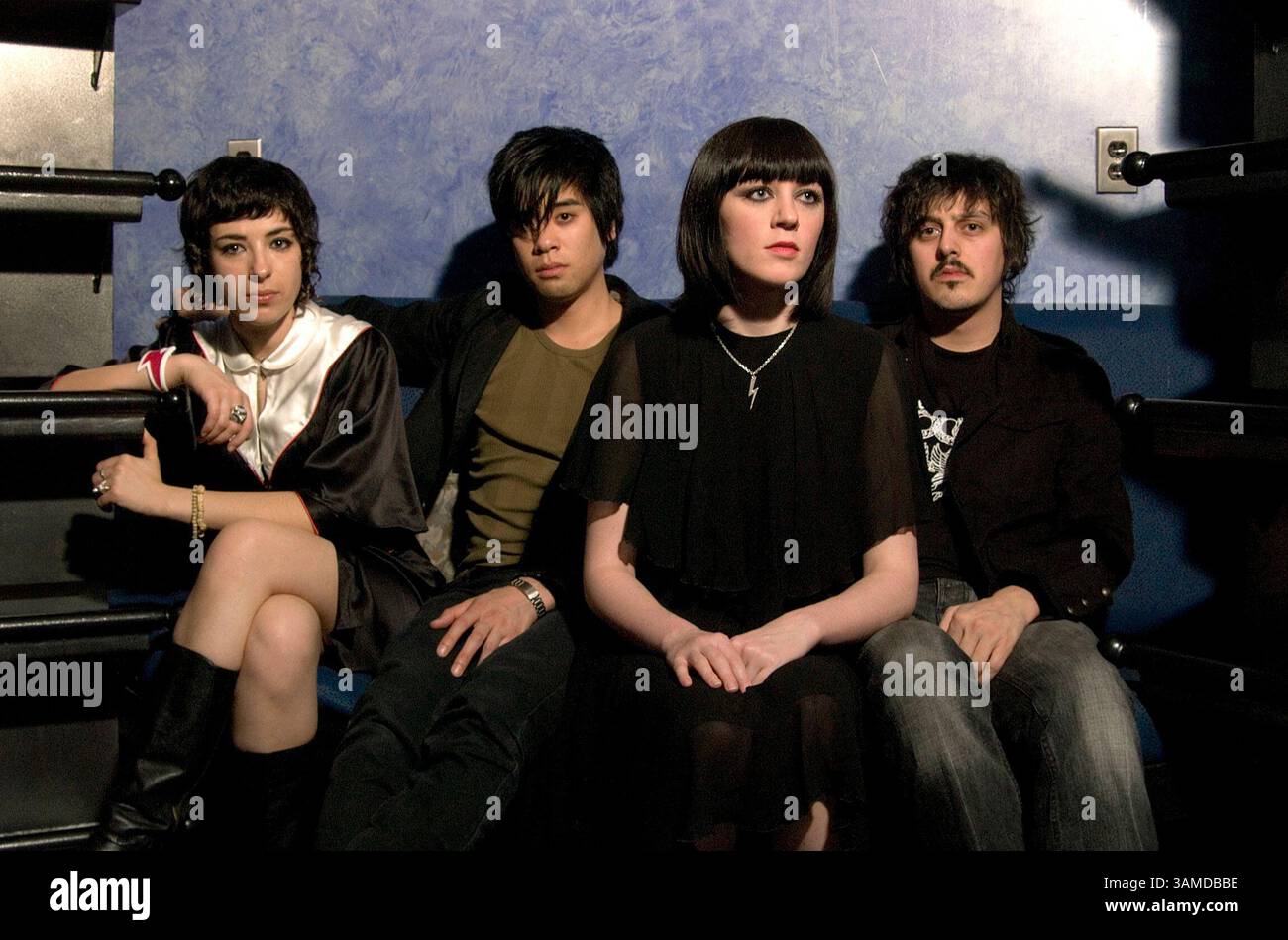 April 14, 2006 - Washington, DC, USA - Ladytron members (left to right ...