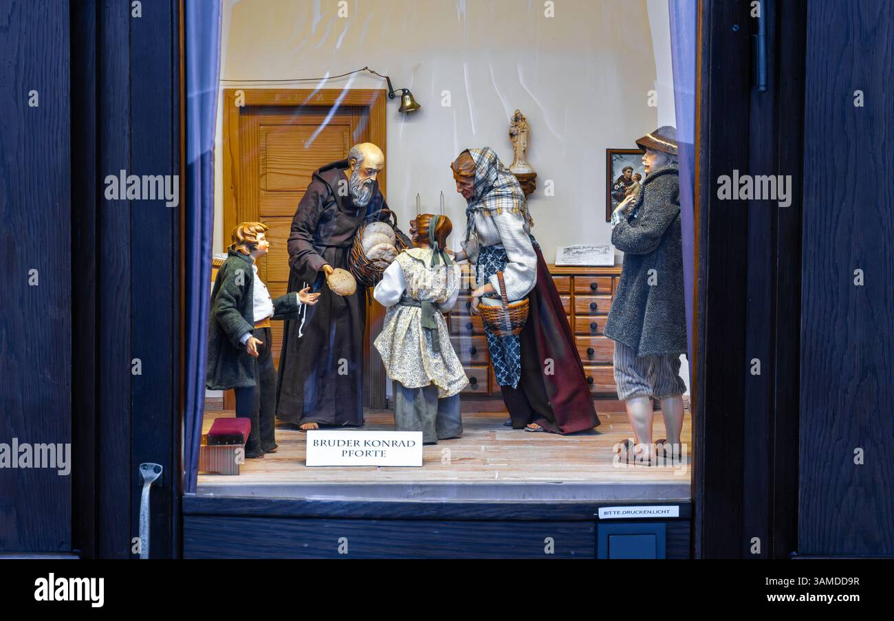 Altotting, Germany - March 19, 2025: Bruder Konrad Pforte - Saint ...