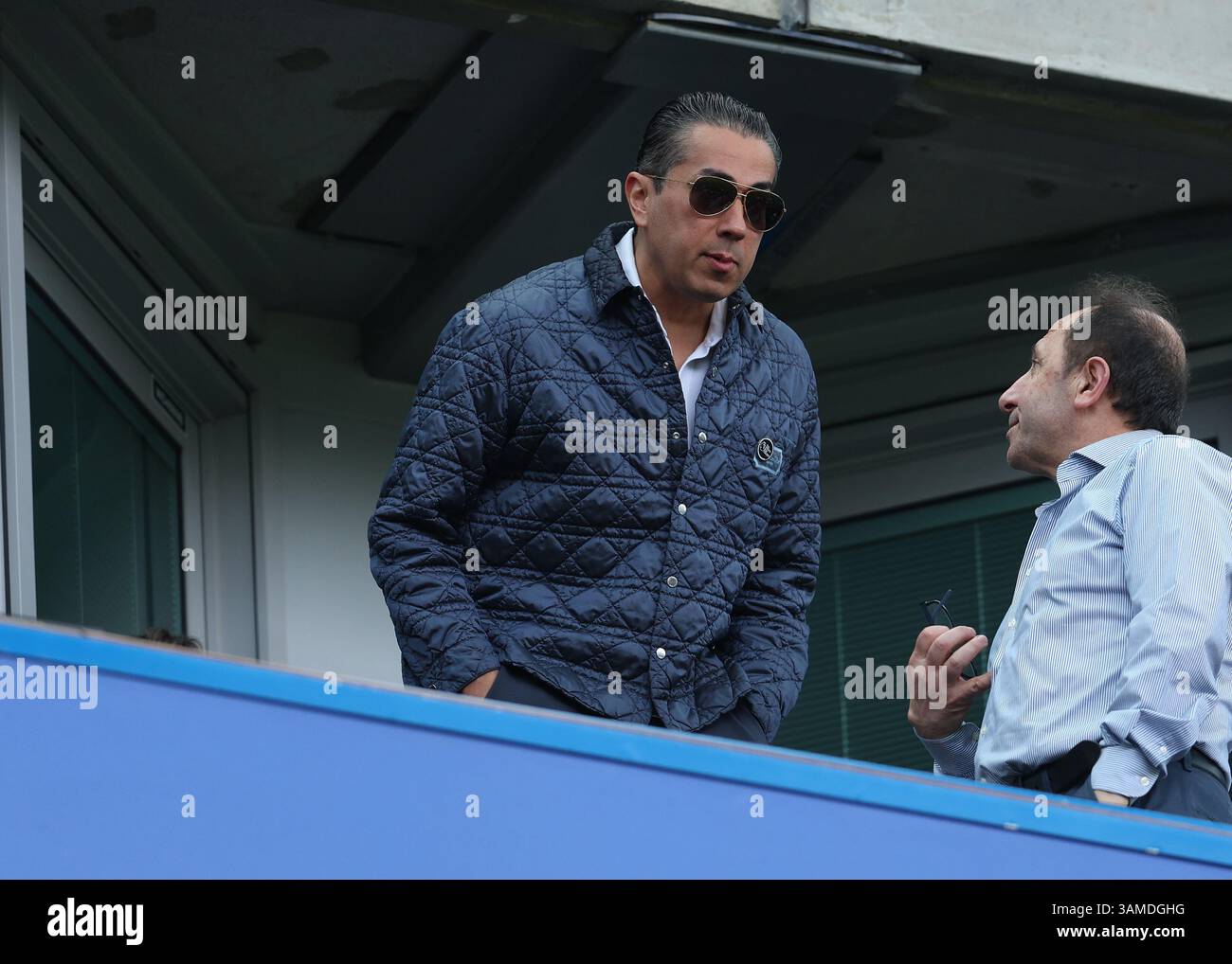 London, UK. 13th Apr, 2025. Behdad Eghbali, co owner of Chelsea during ...