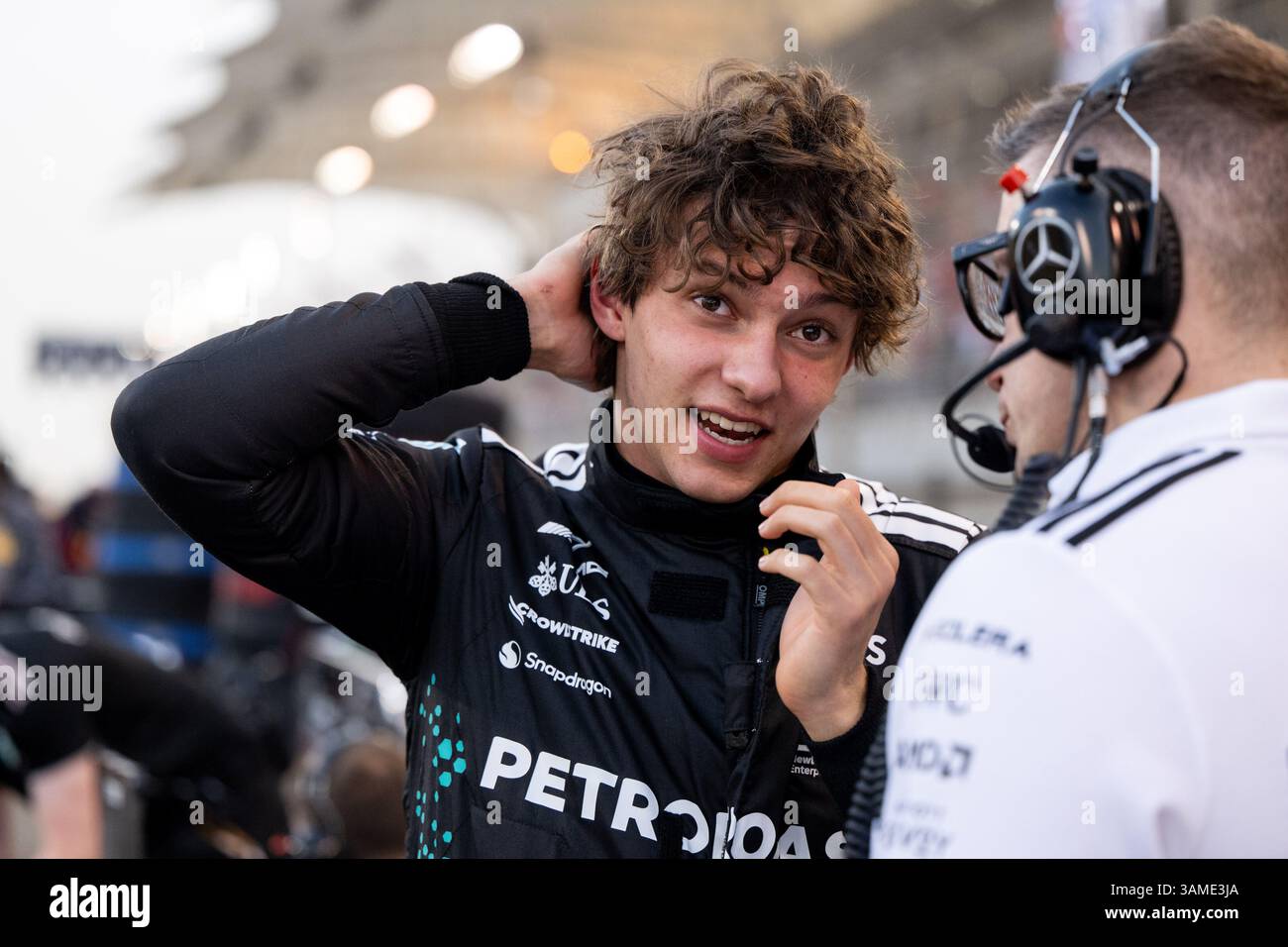 Andrea Kimi Antonelli (Mercedes-AMG Petronas F1 Team, Italien, #12) im ...