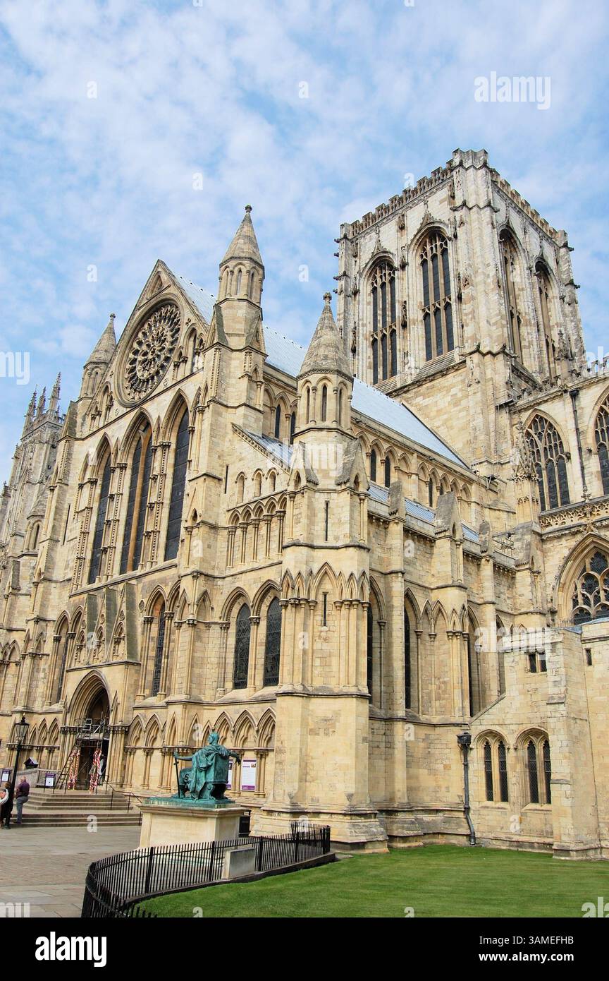 The magnificent York Minster, one of the most significant buildings in ...